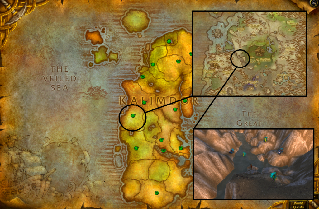 WoW Desolace Transmog Farm - World of Warcraft Farming Gold Guide[:en ...