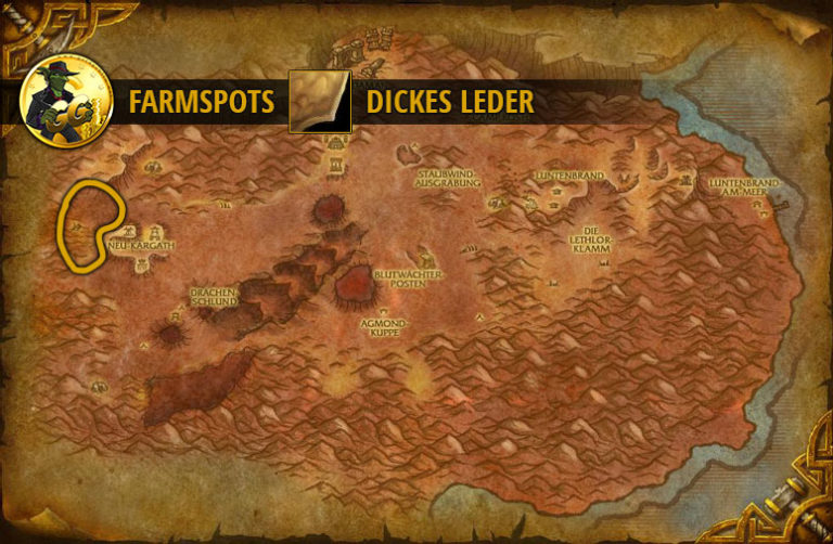WoW Dickes Leder farmen - Farm Guide für World of Warcraft