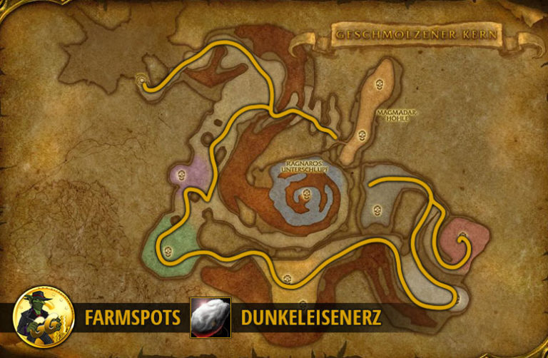 WoW Dunkeleisenerz farmen - Farm Guide für World of Warcraft