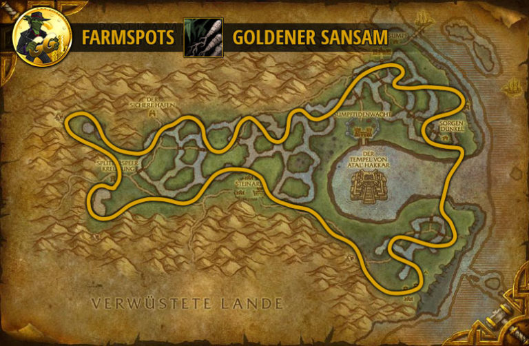 WoW Goldener Sansam farmen - Farm Guide für World of Warcraft