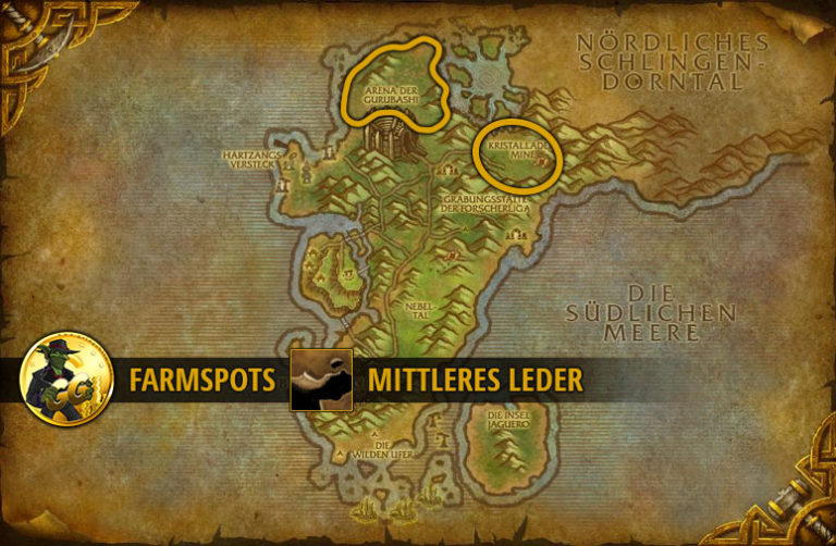 WoW Mittleres Leder farmen - Farm Guide für World of Warcraft