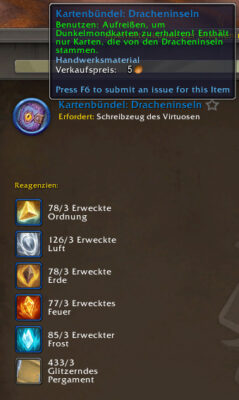 Dragonflight Inschriftenkunde 1-100 | WoW Berufe Guide - goldgoblin.net