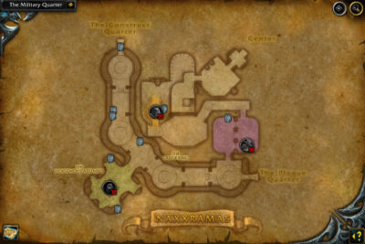 Die Standorte der Gefrorenen Runen | Naxxramas - goldgoblin.net