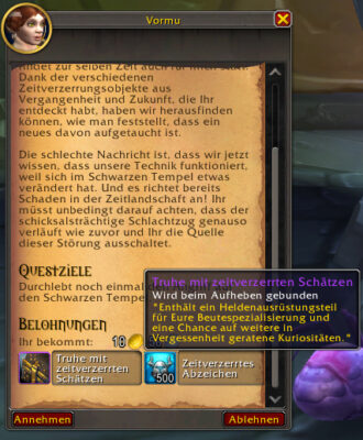 Zeitwanderung Wrath of the Lich King: Guide zum Event - goldgoblin.net