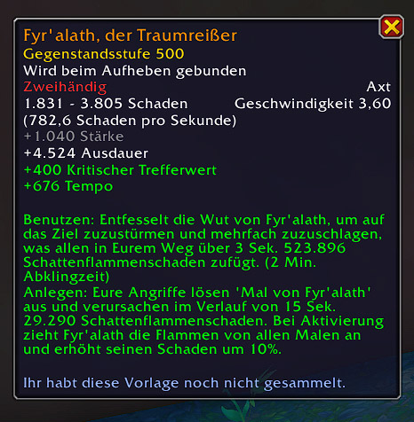 World First Kill Fyrakk - Informationen zur legendären Waffe ...